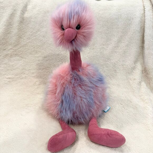 Jellycat | Toys | Jellycat London Large Cotton Candy Pom Pom Ostrich ...